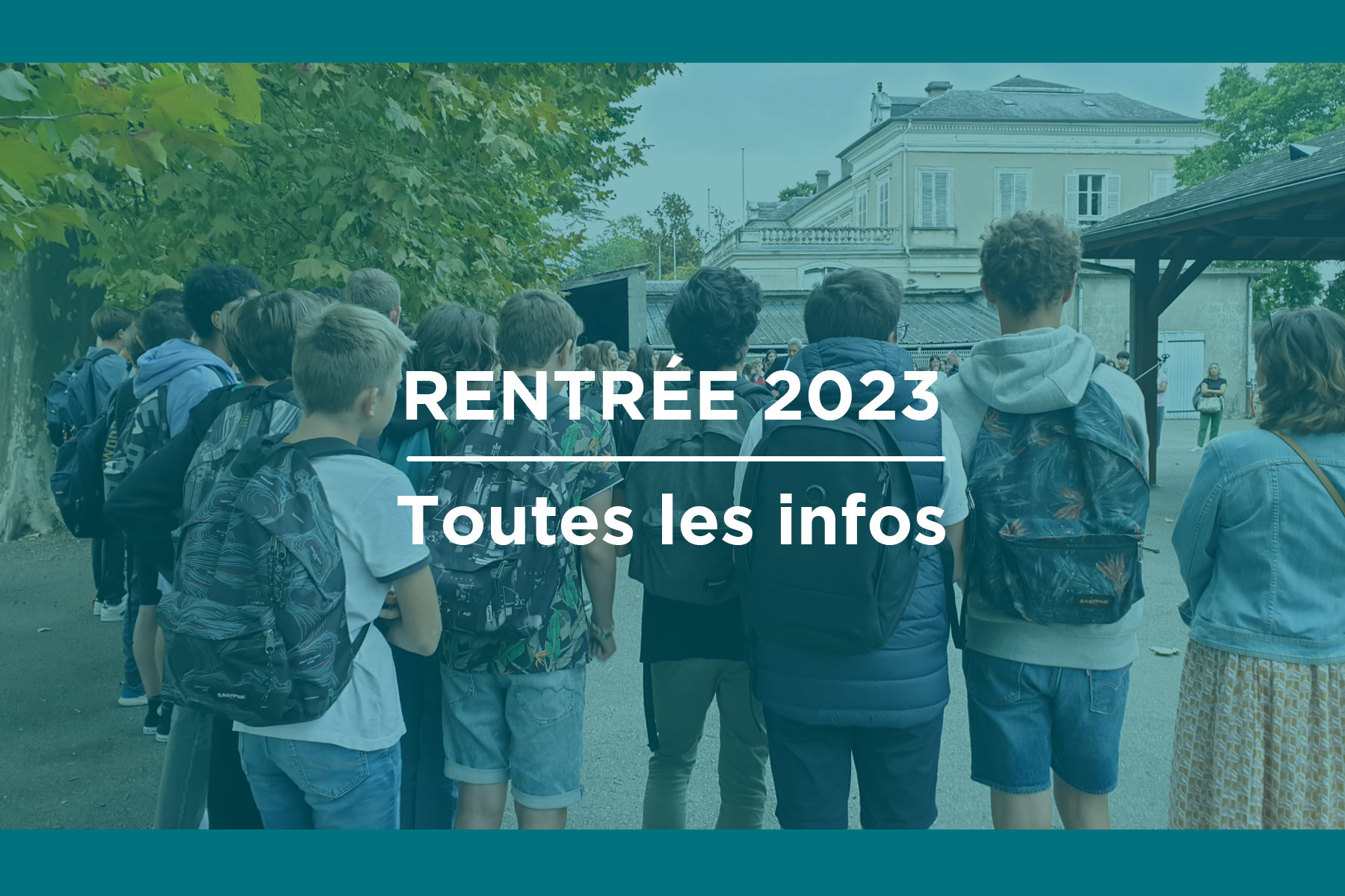Informations rentrée 2023 | APEL Immac Pau